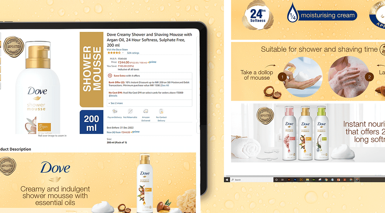 Unilever Dove E- Commerce